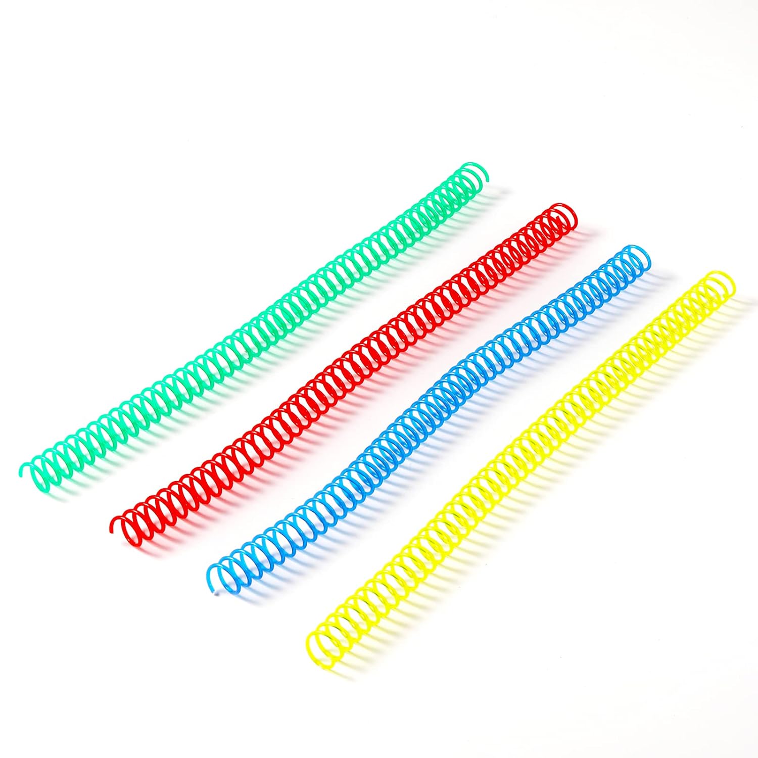 OFFNOVA 100 Pack Spiral Binding Coils, 48-Ring, 1/2" Mixing Color ...