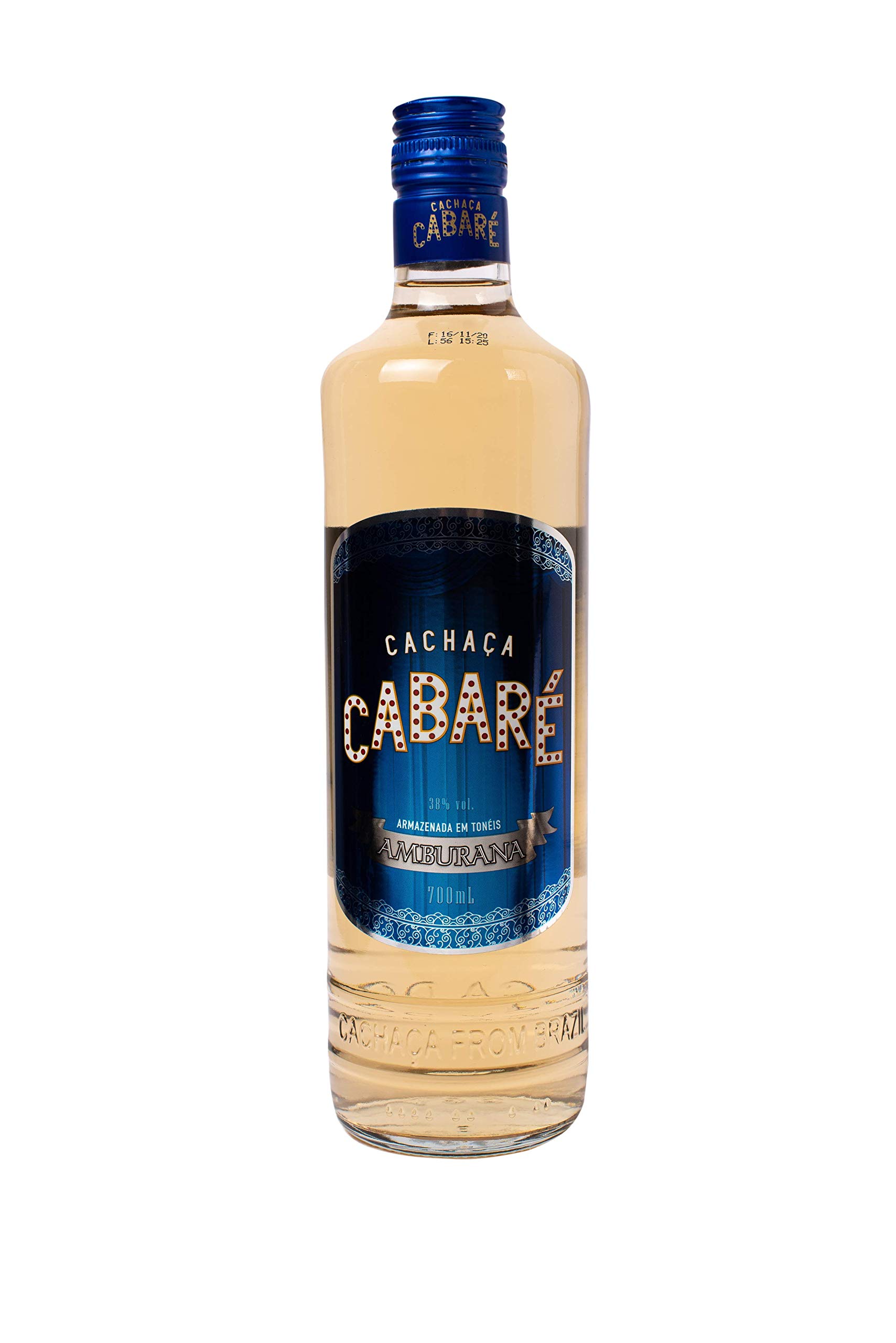 Cachaca Cabare Amburana 700Ml Cabare Prata Sabor | Amazon.com.br