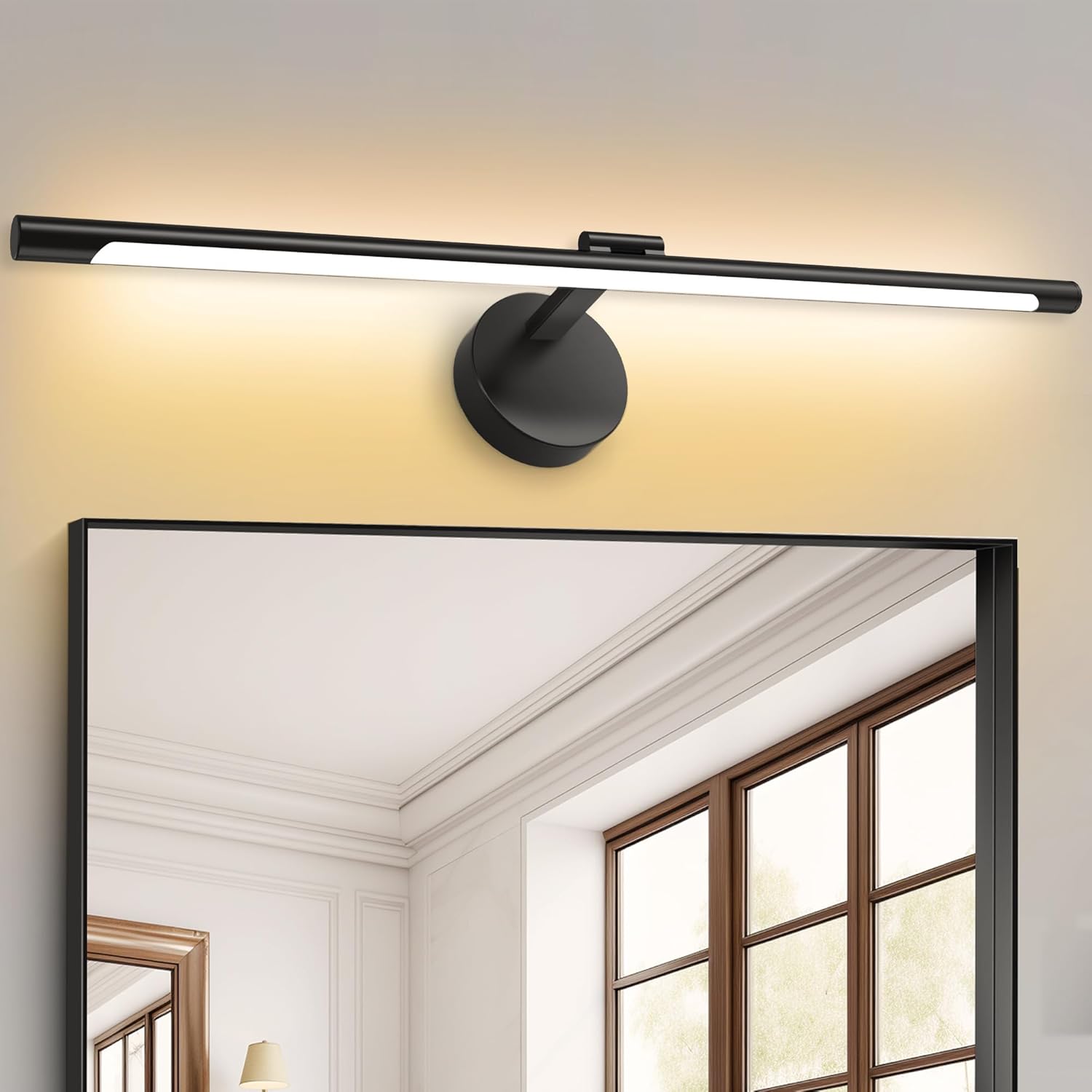 Onwecen Led Bathroom Light Fixtures, 5CCT Dimmable 30inch Vanity Lights ...