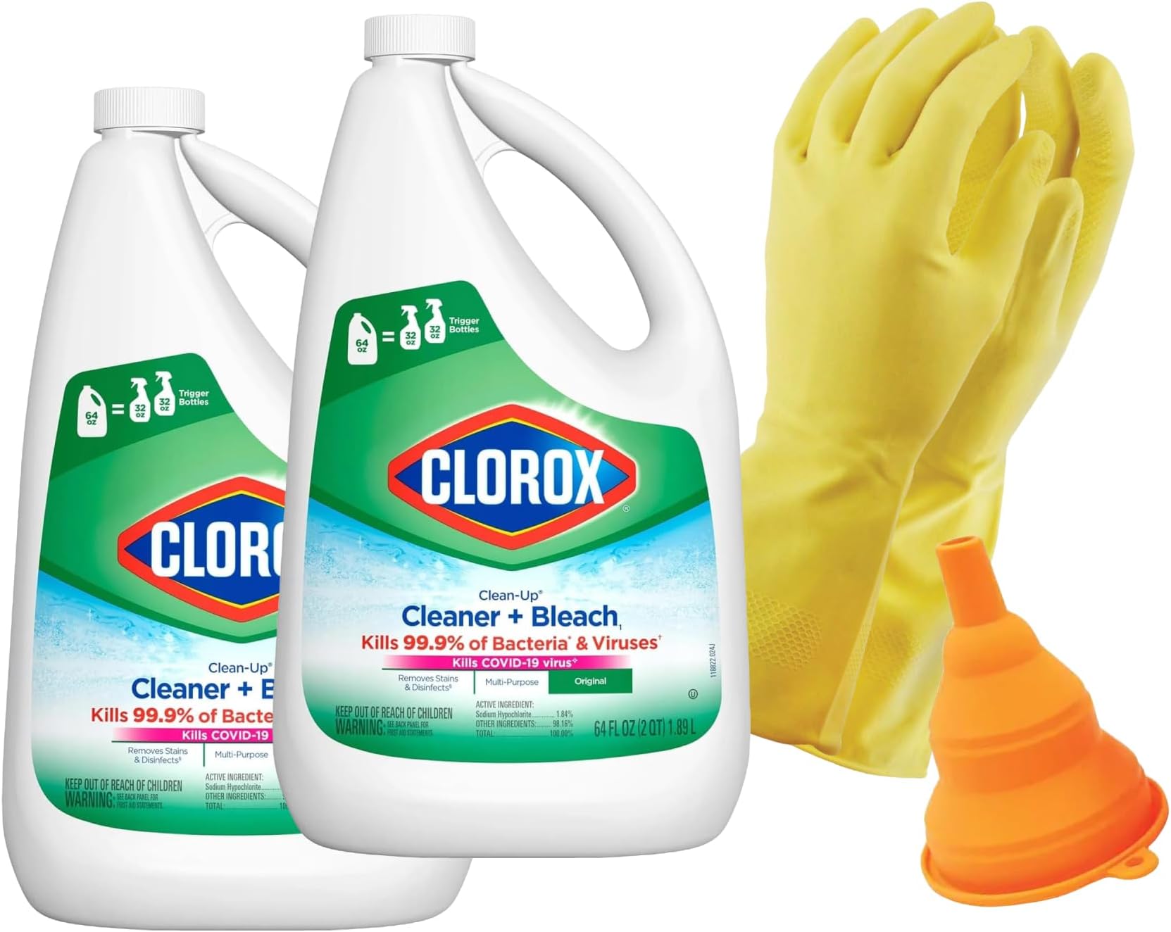 Amazon.com: Clean-Up All Purpose, Cleaner with Bleach, Original, 64 Fl ...