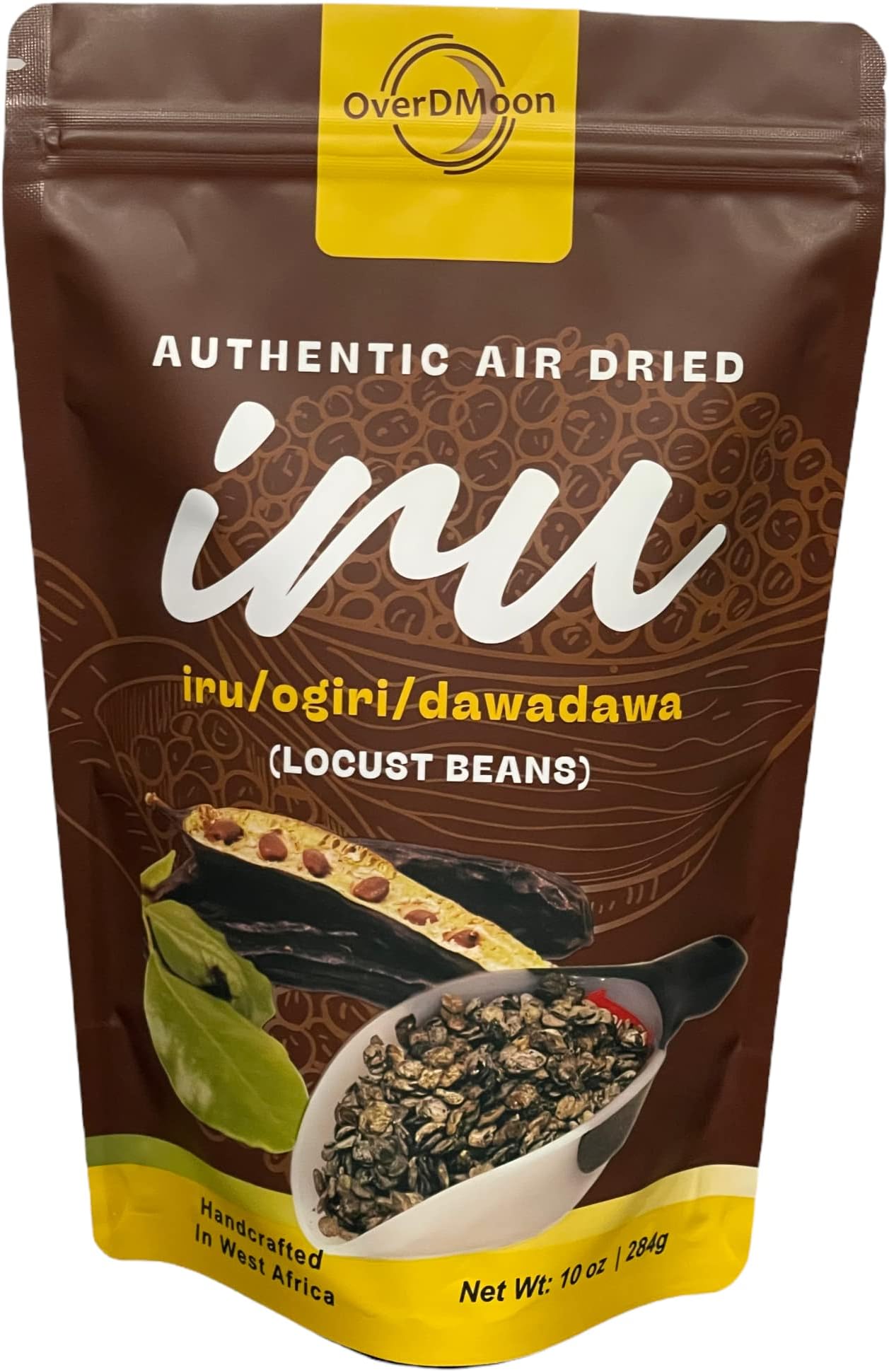 Amazon.com : Locust Beans - Air Dried Whole (Iru, Ogiri, DawaDawa) - 10 ...