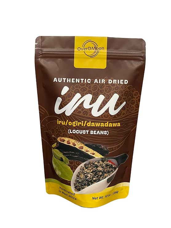 Amazon.com : Locust Beans - Air Dried Whole (Iru, Ogiri, DawaDawa) - 10 ...