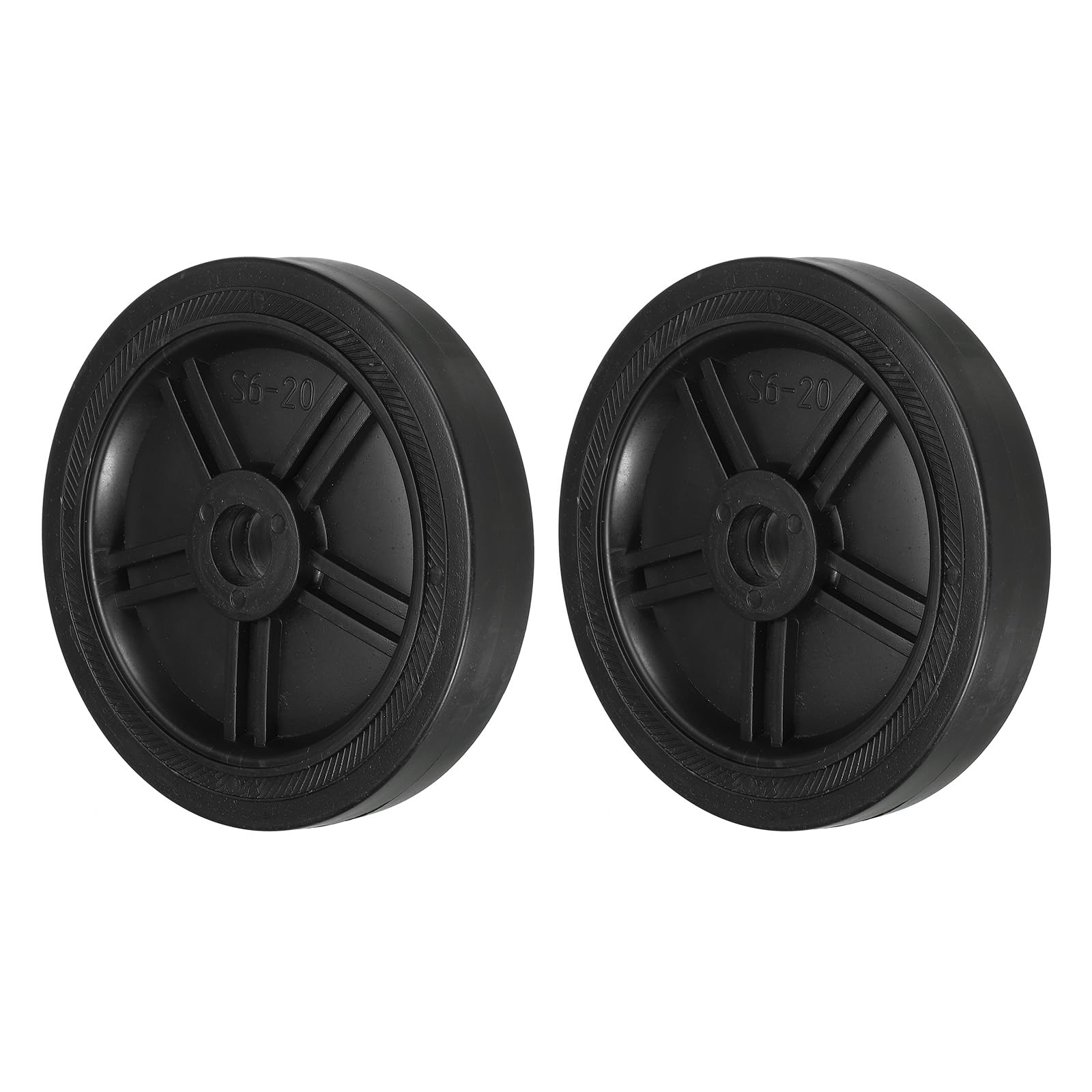 PATIKIL 6" Air Compressor Wheels, 2 Pcs Universal Air Compressor Wheel ...