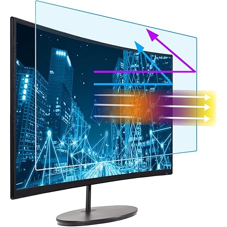 Amazon.com: Premium Anti Blue Light and Anti Glare Screen Protector (2 ...