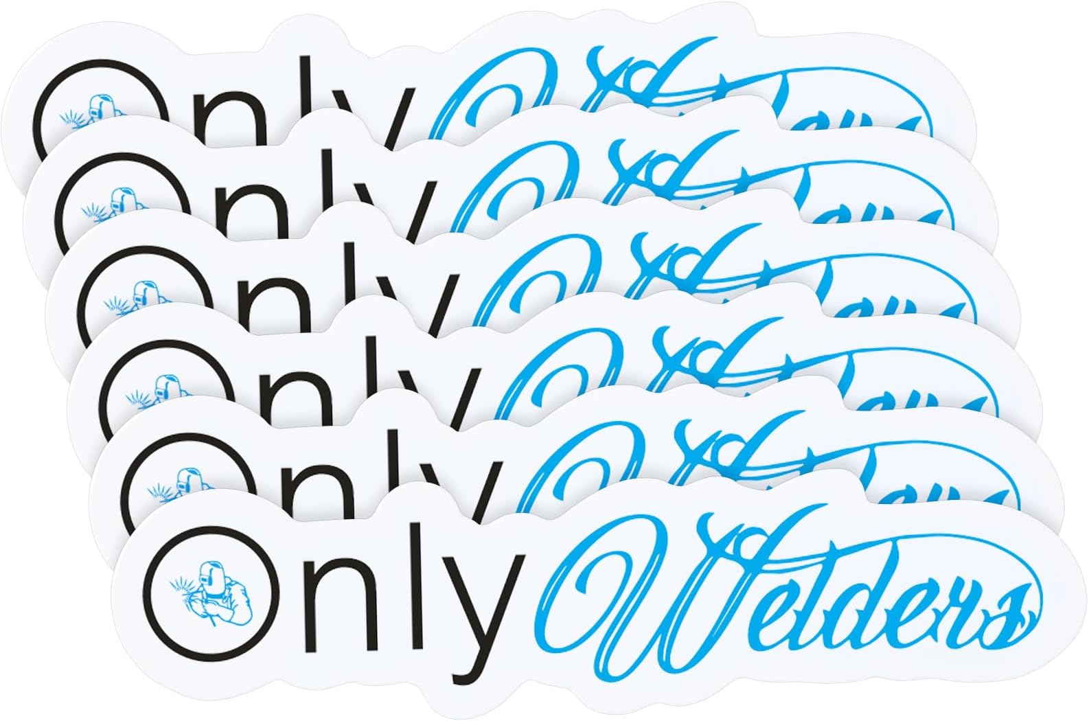 Amazon.com: Welder Stickers 50Pcs Funny Welding Hard Hat Stickers for ...