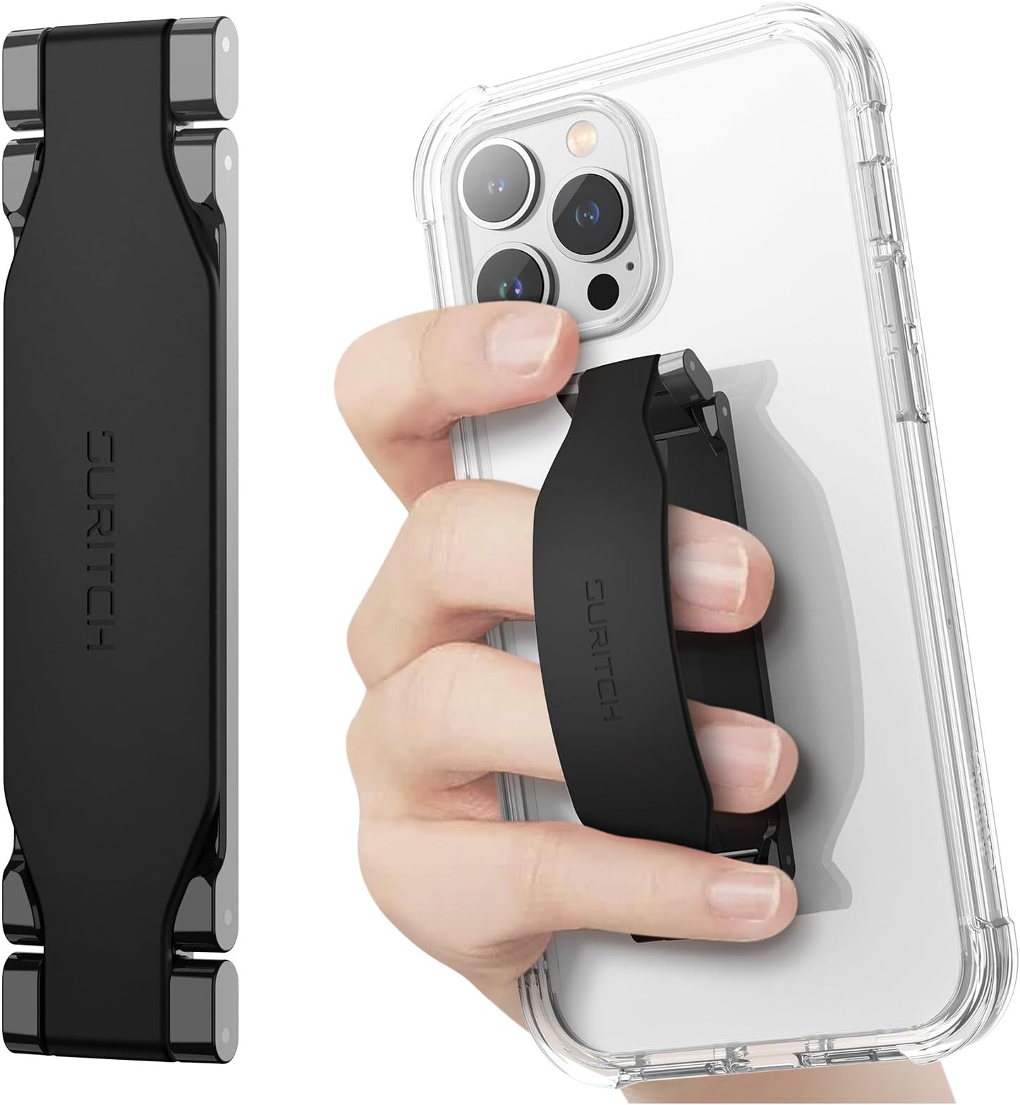 Amazon.com: Sinjimoru Silicone Mobile Phone Grip with Stand, Cell Phone ...