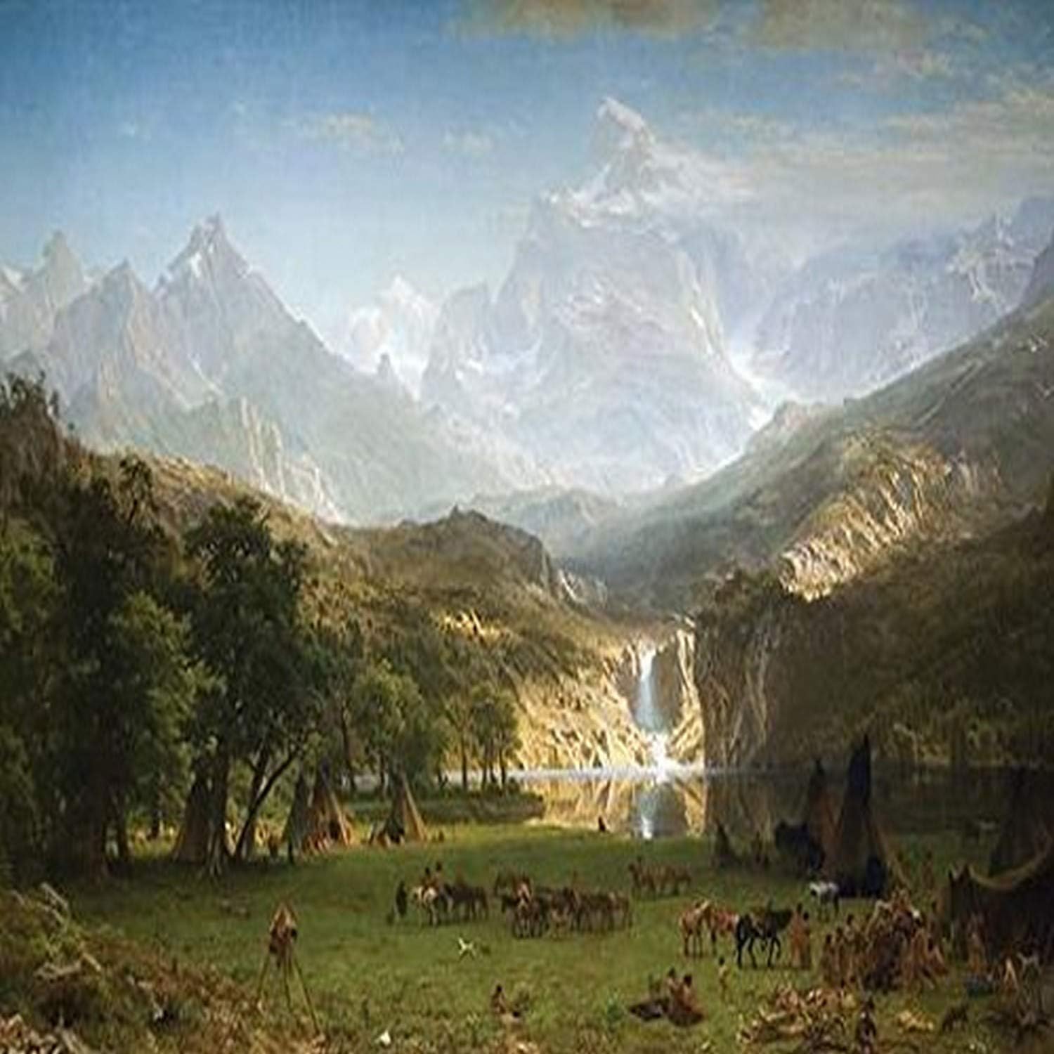 Amazon.com: Rocky Mountains Landers Peak Poster Print by Alfred ...
