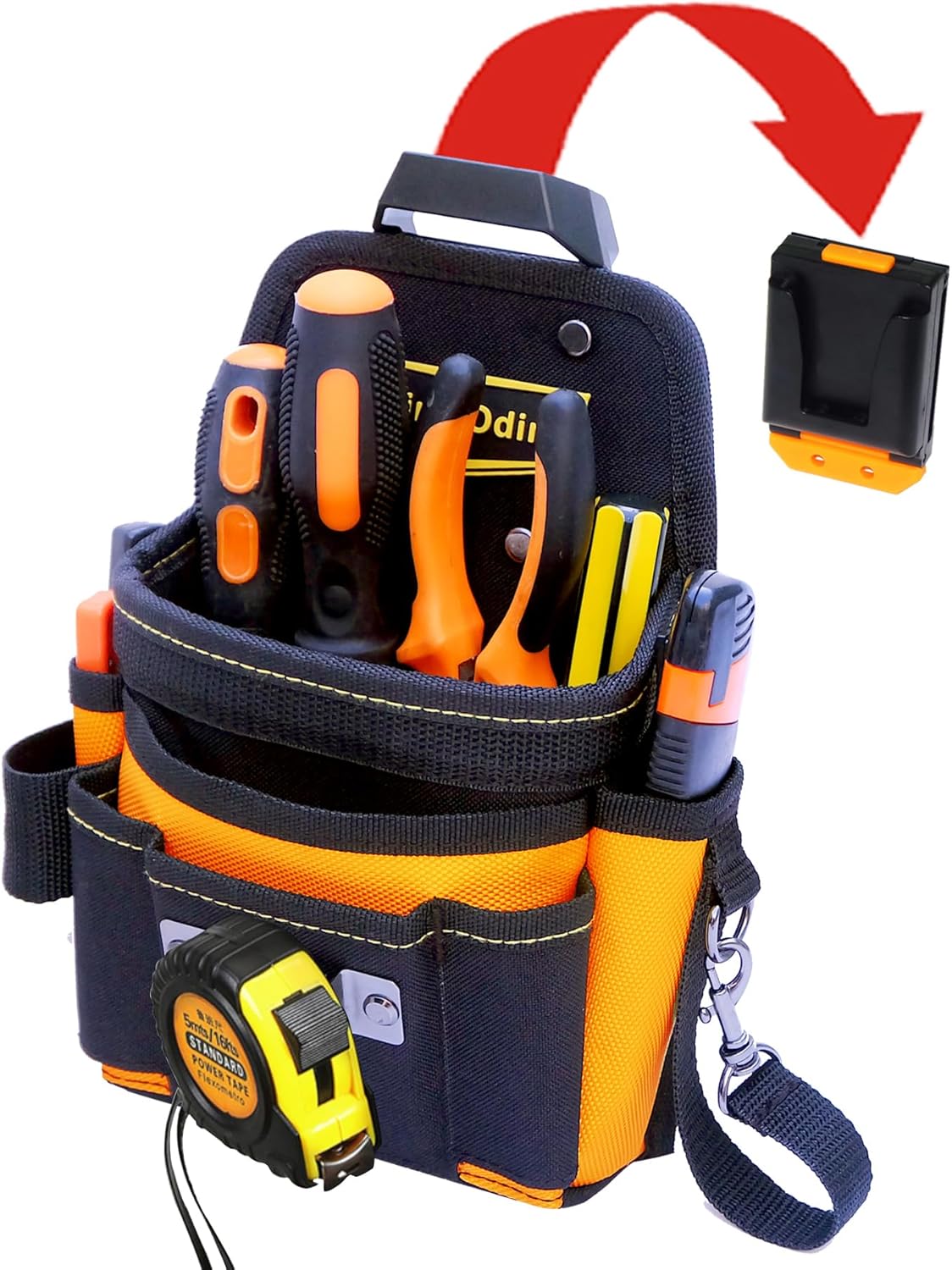 King Odin Multi-Functional Repair Tool Waist Bag with Clip-on Tech ...