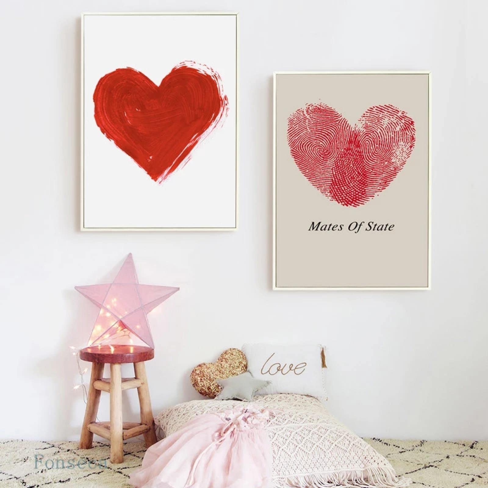 Simple Paintings Of Hearts