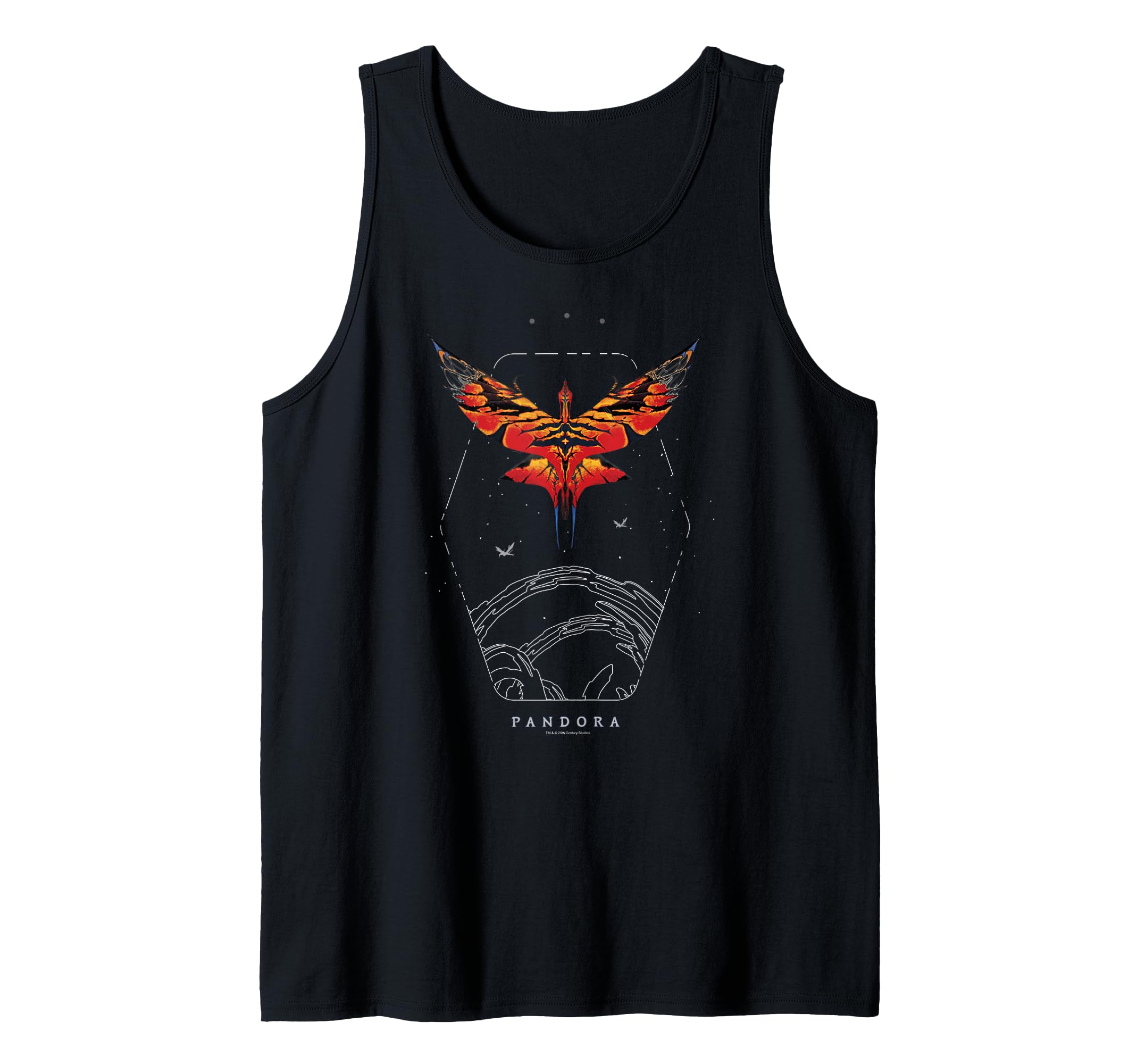 Snapklik.com : Avatar Pandora Great Leonopteryx Last Shadow Tank Top
