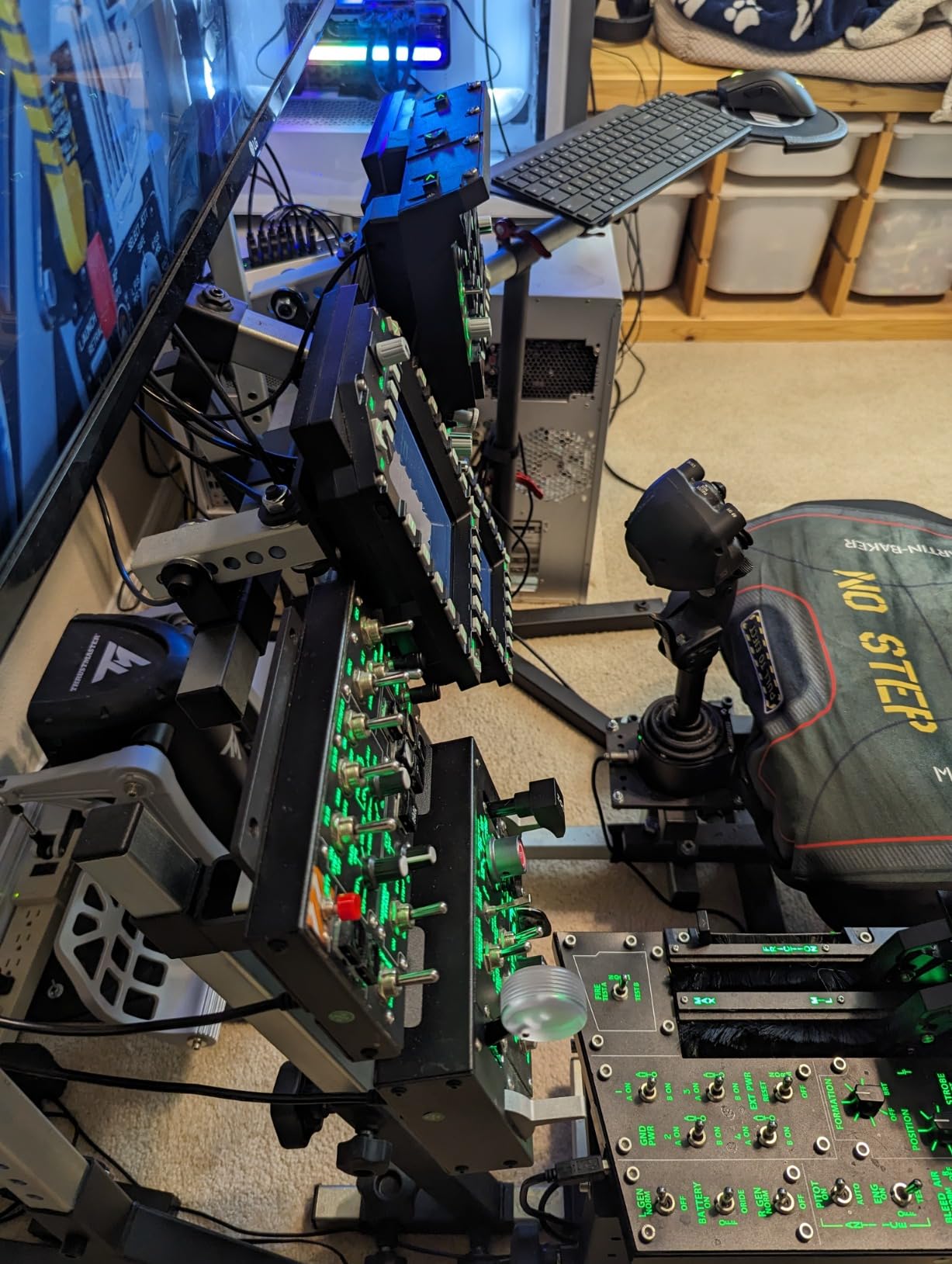 $18/mo - Finance SimFab Modular Flight Simulator Pit For Combat ...