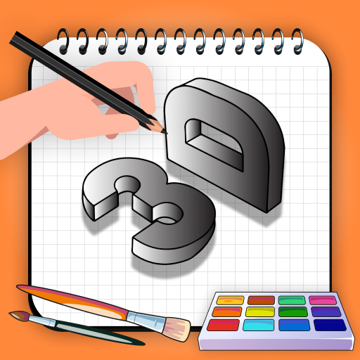 How to Draw 3D Object : Step by Step Tutorials - App on Amazon Appstore