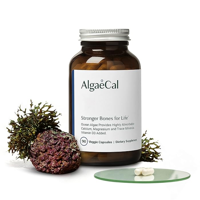 Buy AlgaeCal - Calcium Supplement - Made with Natural Red Algae Plant ...
