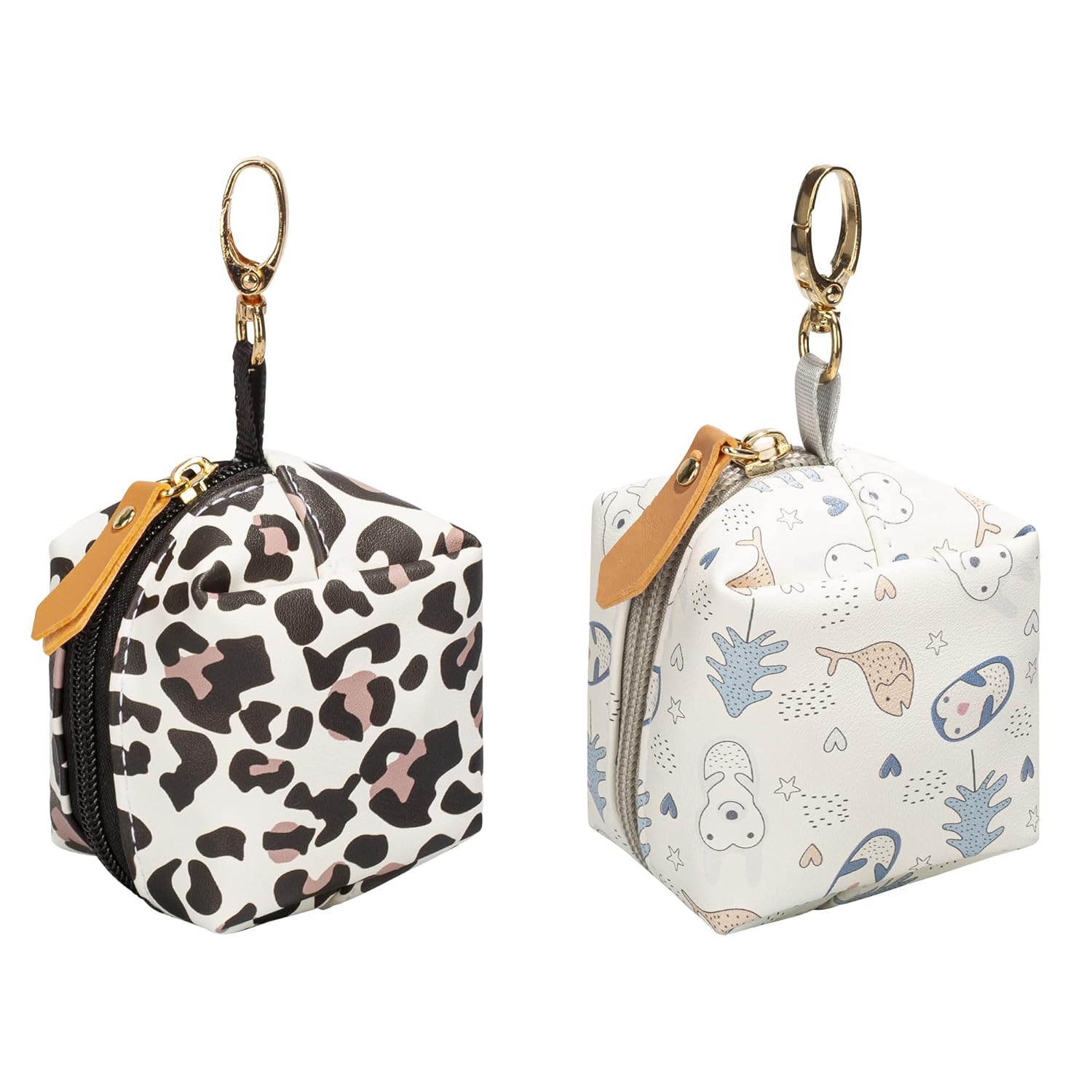 Amazon.com : AGUDAN Pacifier Case with Clip, Baby Pacifier Holder Pouch ...