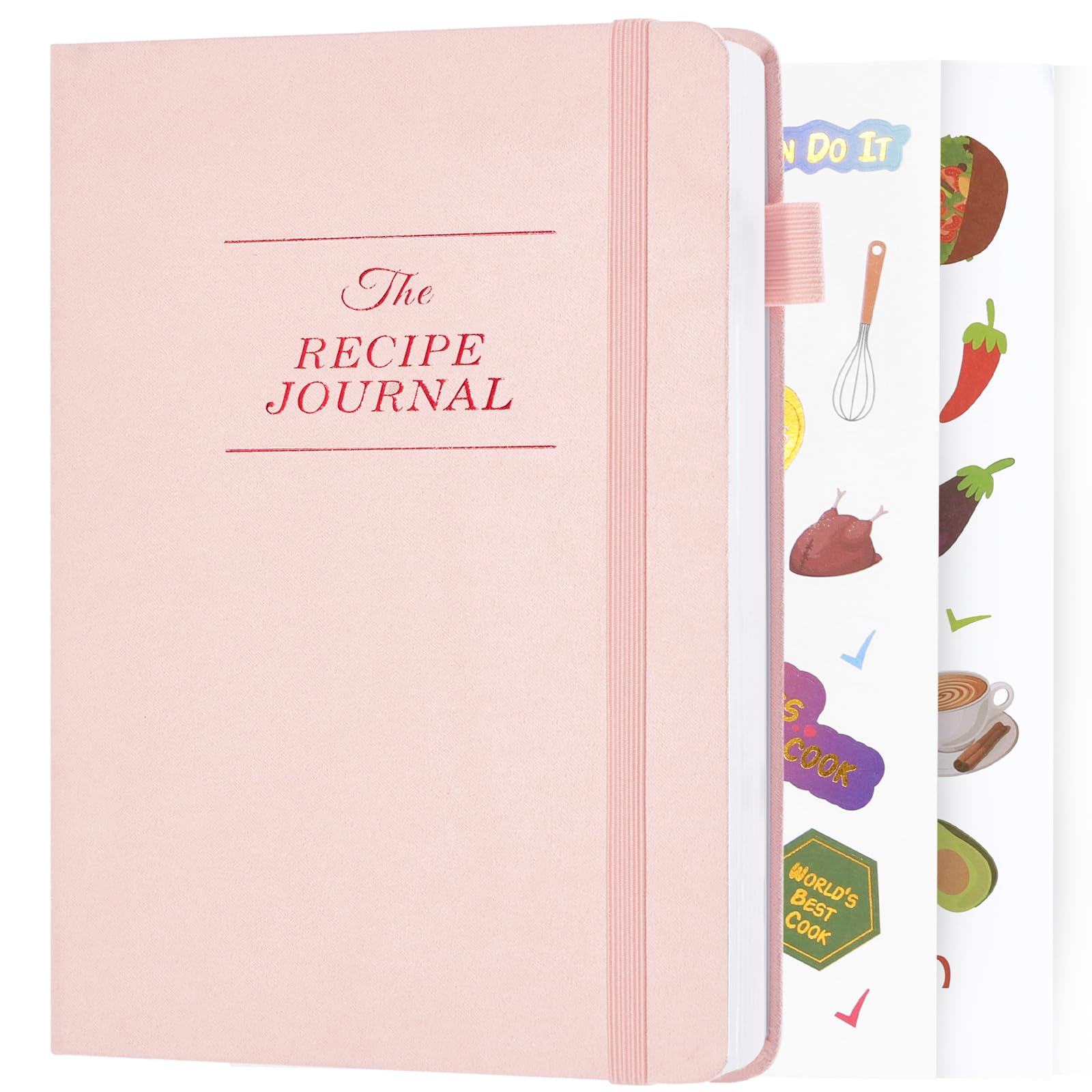 Amazon.com: JUBTIC Blank Recipe Book to Write in Your Own Recipes ...