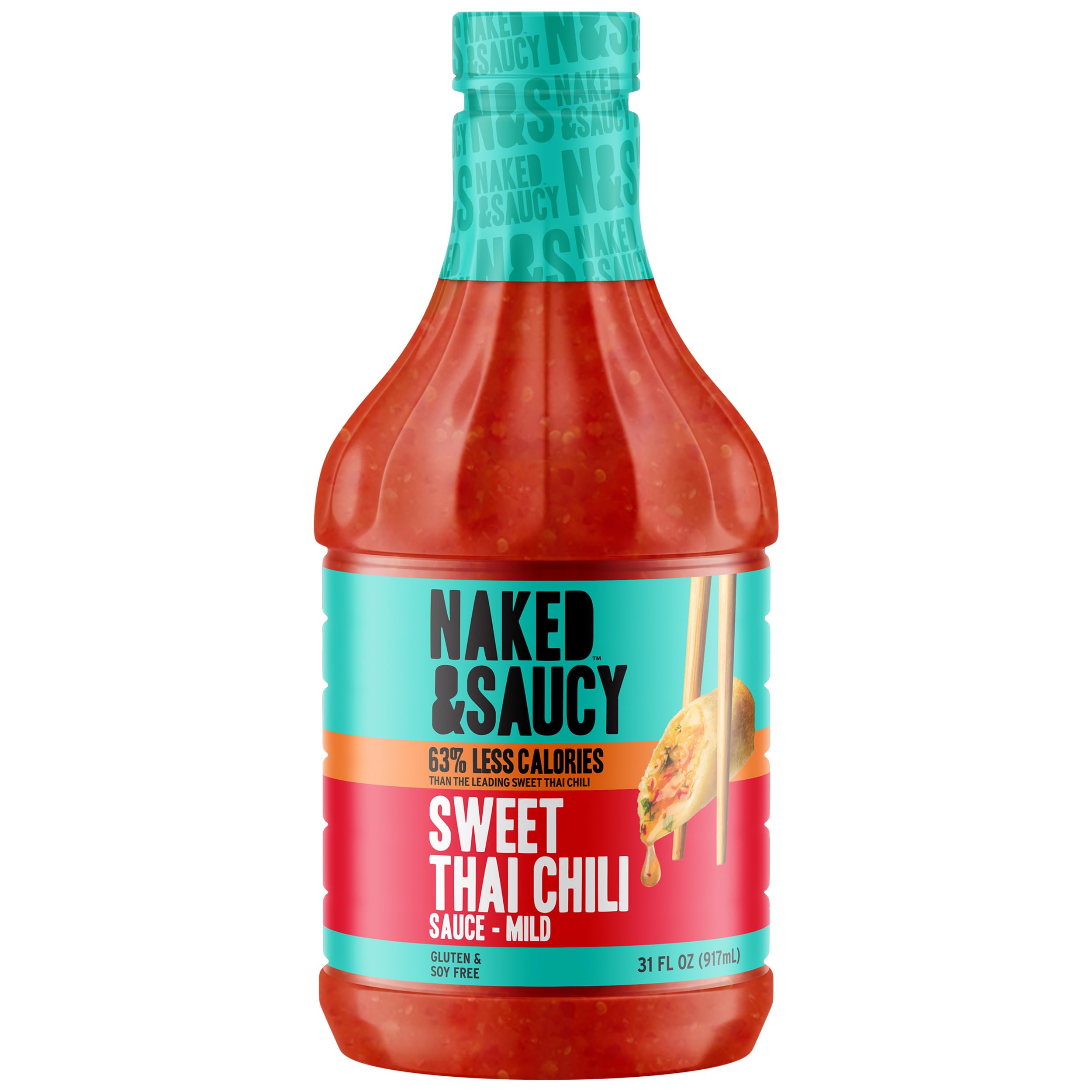 Amazon.com : Naked & Saucy Low Sugar Sweet Thai Chili Sauce, Gluten ...