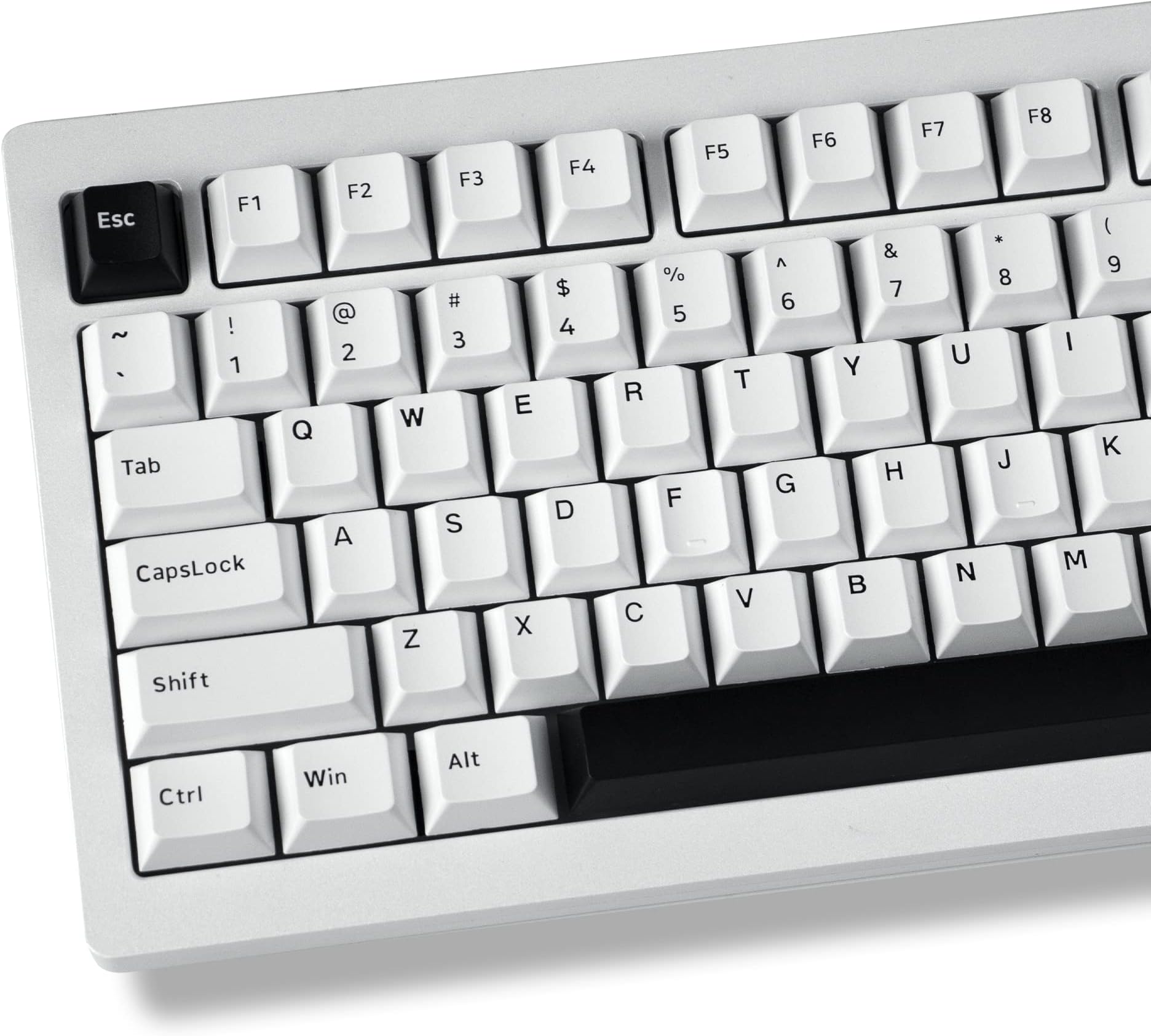 Amazon.co.jp: Wooting 60HE Two He Keycaps キーキャップ 純正品 フルサイズ対応 ホワイト ...