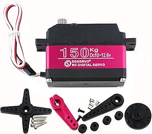 Amazon.com: Wishiot 150kg RC Servo 270° DS51150 Digtal Servo Waterproof ...