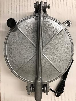 Amazon.com: Mexican Large 10" Cast Aluminum Electric Tortilla Maker ...