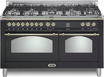 Amazon.com: Lofra DolceVita Series 60 Inch Range Freestanding Dual Fuel ...