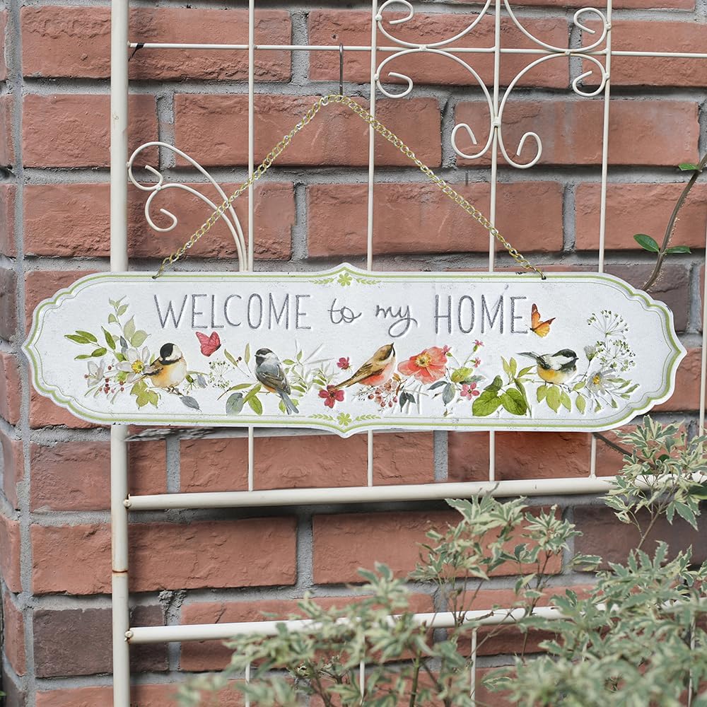 All Chic Welcome to Our Home - Letrero de bienvenida para puerta ...