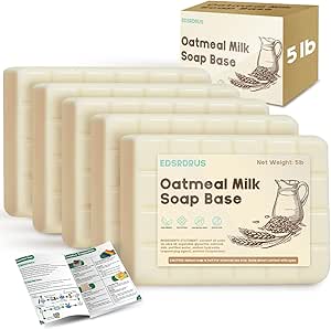 Amazon.com: 5lb Glycerin Soap Base - Melt and Pour Soap Base for DIY ...