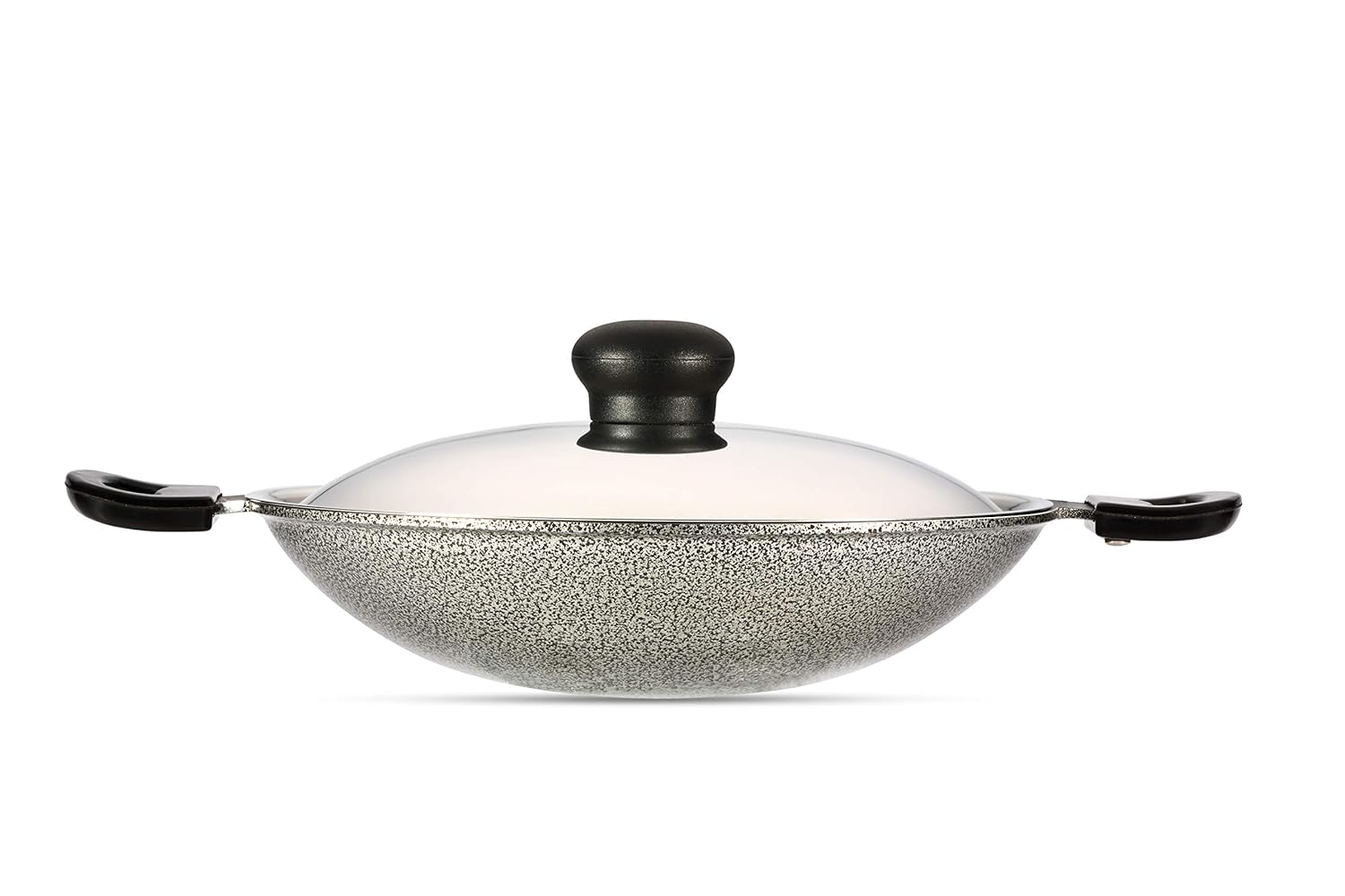 Buy Butterfly Raga Deluxe Non-Stick Aluminium Appachatty with Lid, 20 ...