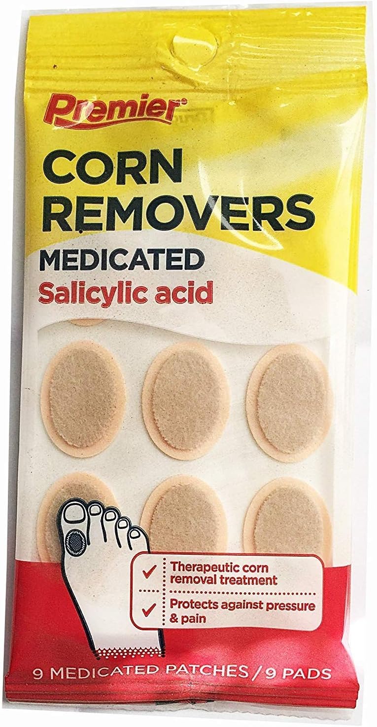 Amazon.com: Premier Medicated Corn Remover Pads 9 ea : Health & Household