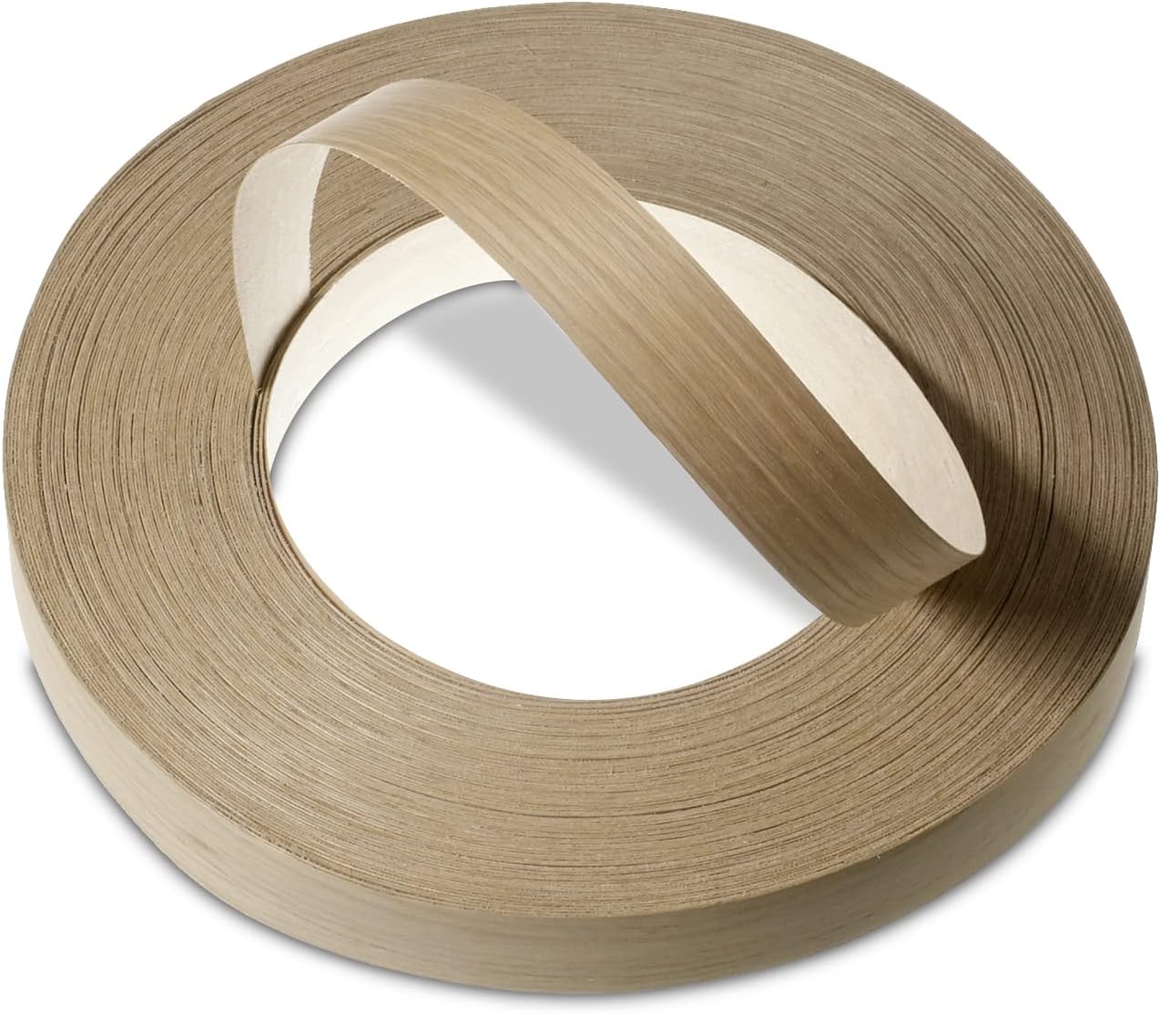 WoodPress 30mm Real Oak Edging Tape - 50m Iron On Edging Strip - Pre ...