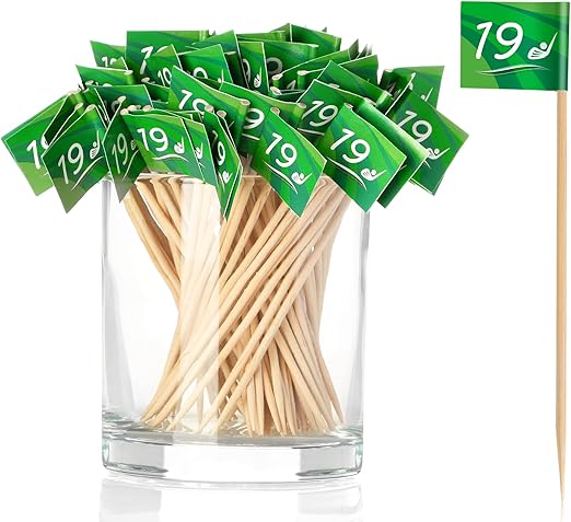 Amazon.com | 300 Pcs 4.72 inch Golf Themed Toothpick Flags 19th Hole ...