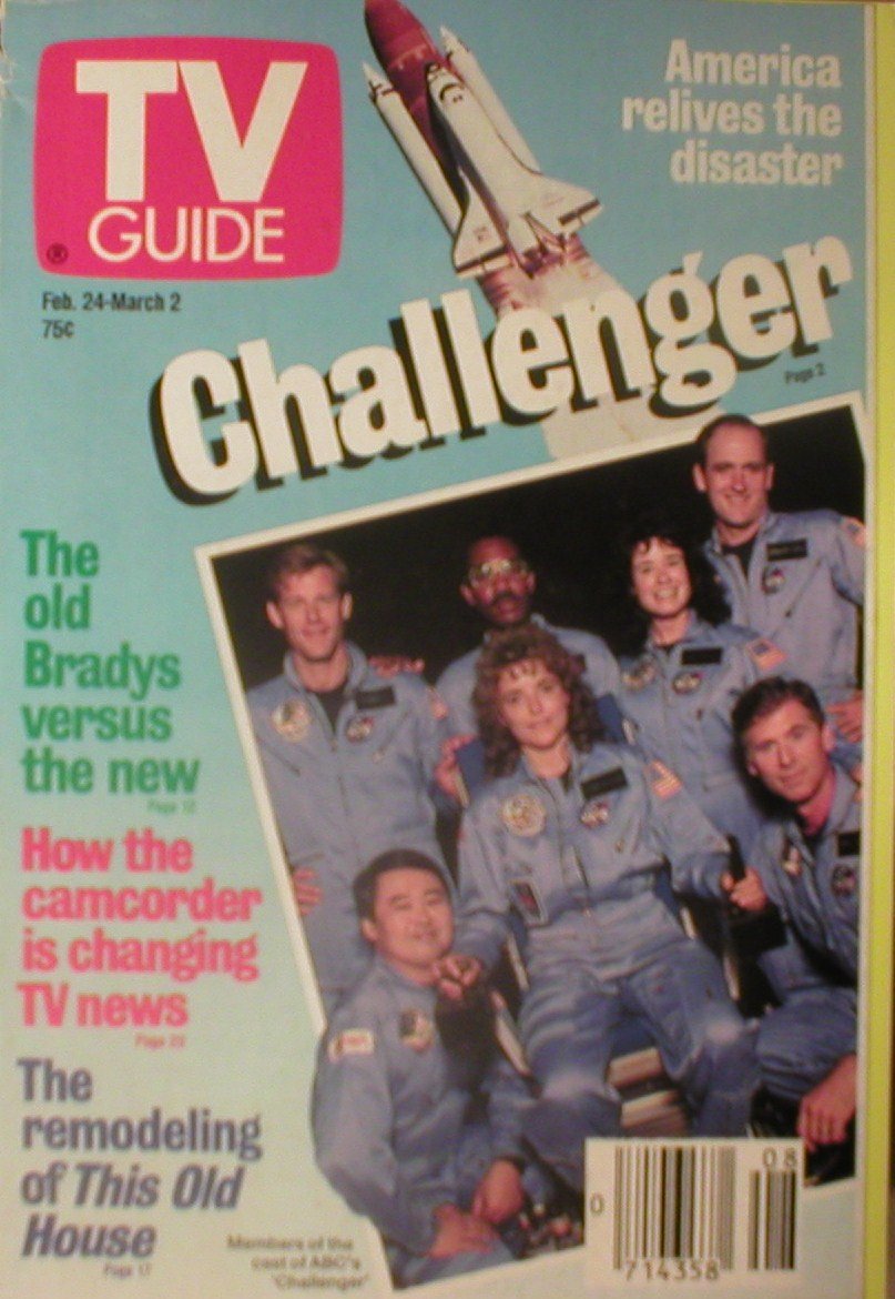 TV Guide February 24 1990 Space Shuttle Challenger Crew: TV Guide ...