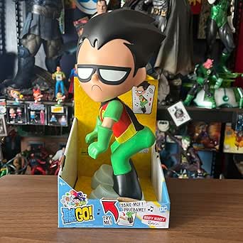 Amazon.co.jp: Teen Titans GO Robin BOO SCOO Dance Figure : Toys & Games