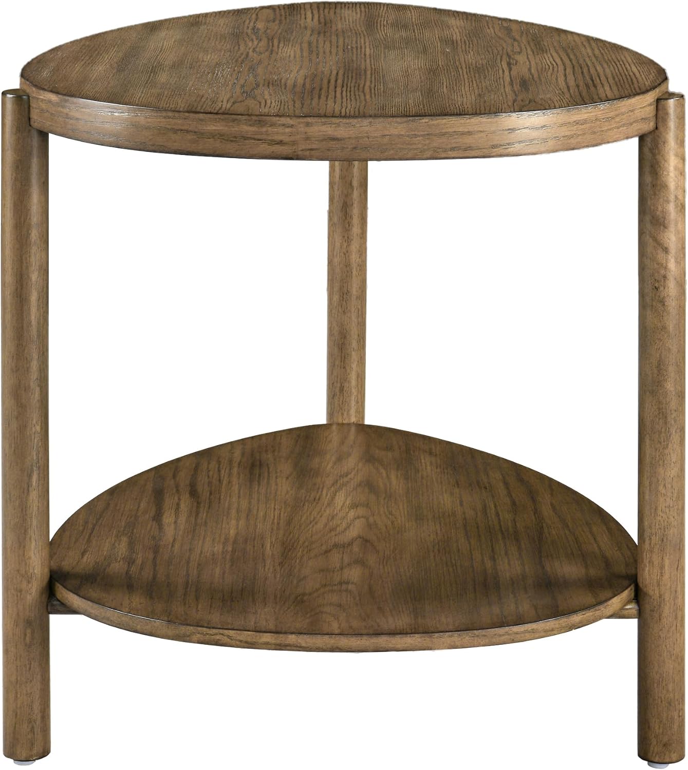 Amazon.com: LEEMTORIG Water Drop Shape Side Table with Lower Shelf, 2 ...