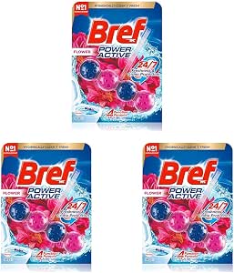 Bref Power Active with 4 Function Formula Toilet Foaming Cleanser (50g ...
