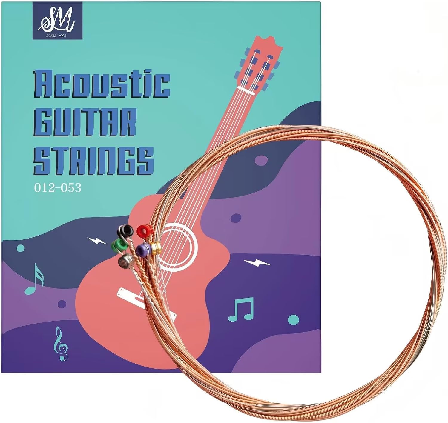 Amazon.com: Extra Light Acoustic Guitar Strings 12-53 Classical Guitar ...