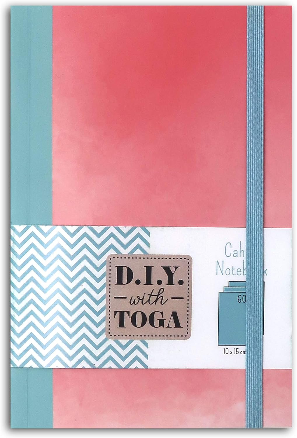 Amazon.com: D.I.Y with Toga Dual-Colour Notebook, Paper, Pink and Blue ...