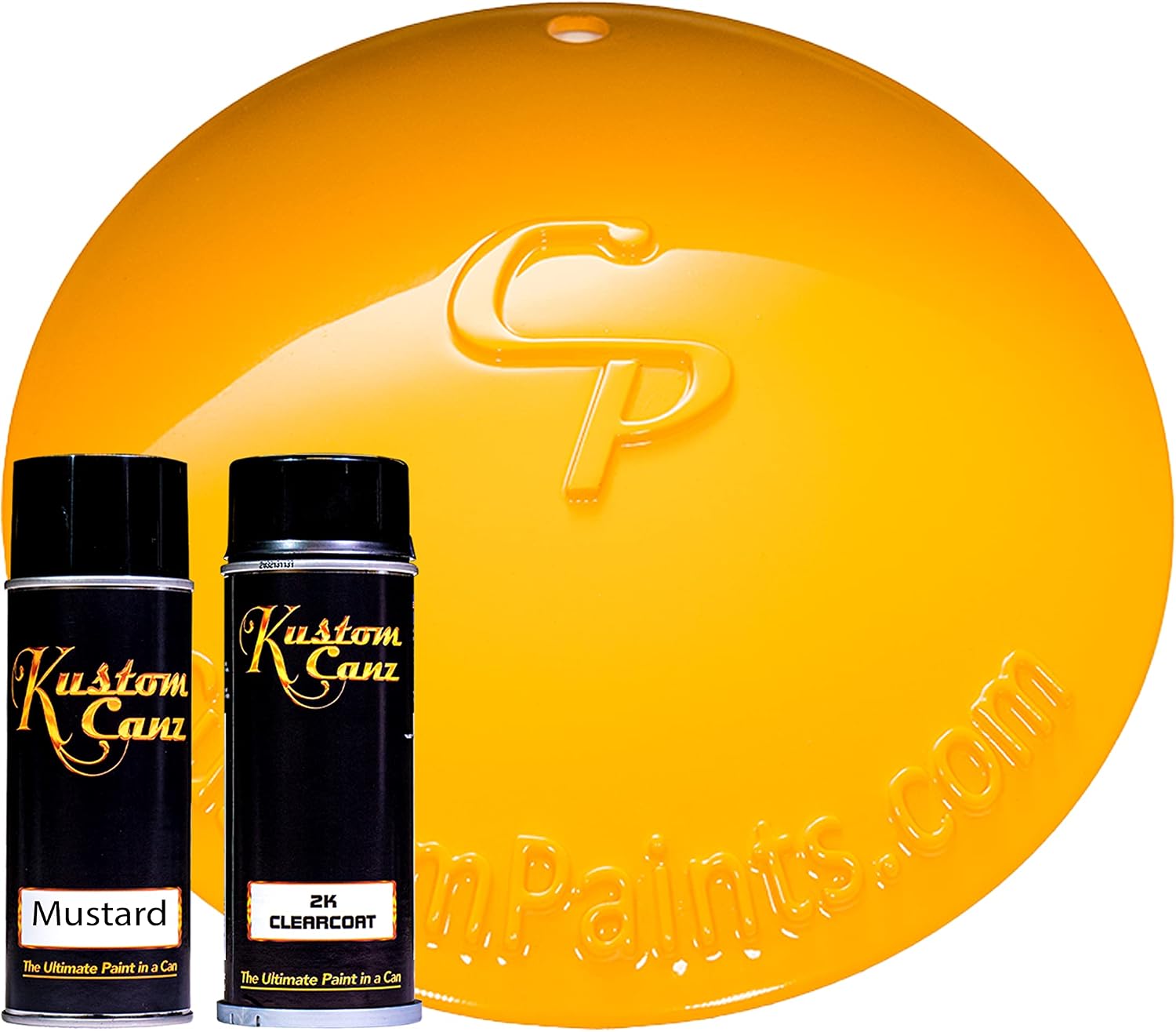 Amazon.com: Kustom Canz Base Mustard - Aerosol Can Kit : Automotive