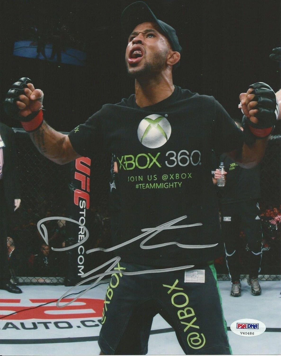 Demetrious Johnson Signed UFC 8x10 Photo COA Picture Auto'd Mighty ...