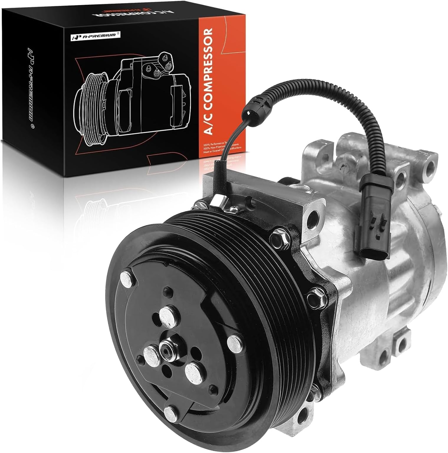 Amazon.com: A-Premium Air Conditioner AC Compressor with Clutch ...