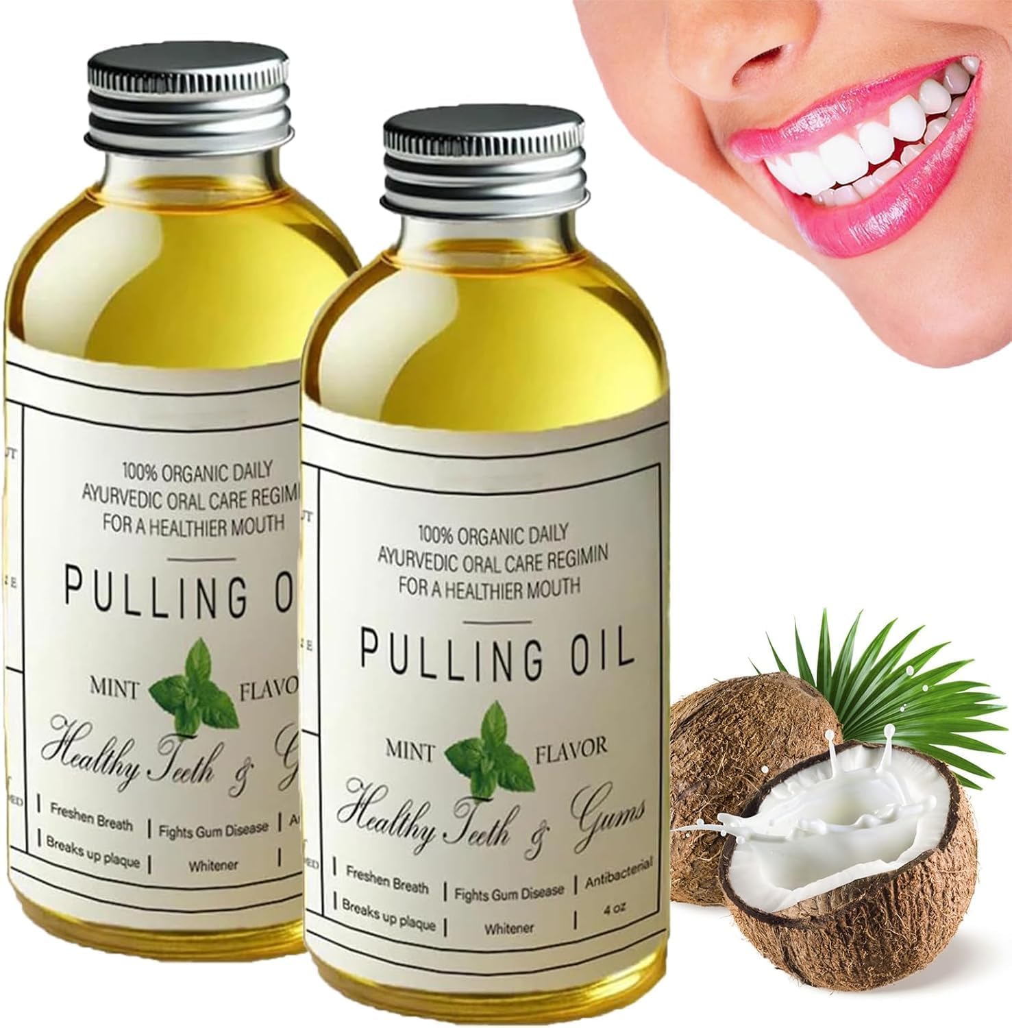 Amazon.com: Coconut Oil Pulling for Teeth, Cocofresha Coconut Oil, Coco ...