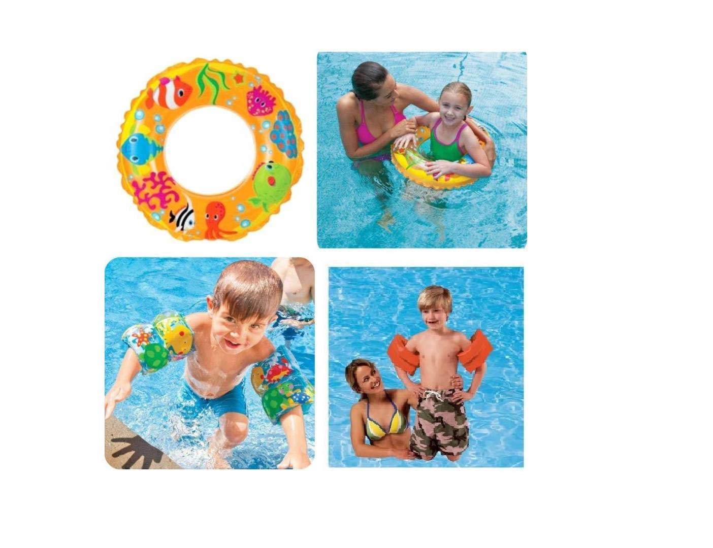 Baby & Sons Boys/Girls/Kids Swimming Combo Kit - 1 Swimming Tube & 1 ...
