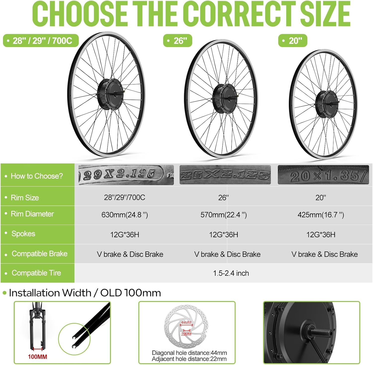 BAFANG Ebike Conversion Kit,48V500W Front Hub Motor Philippines | Ubuy