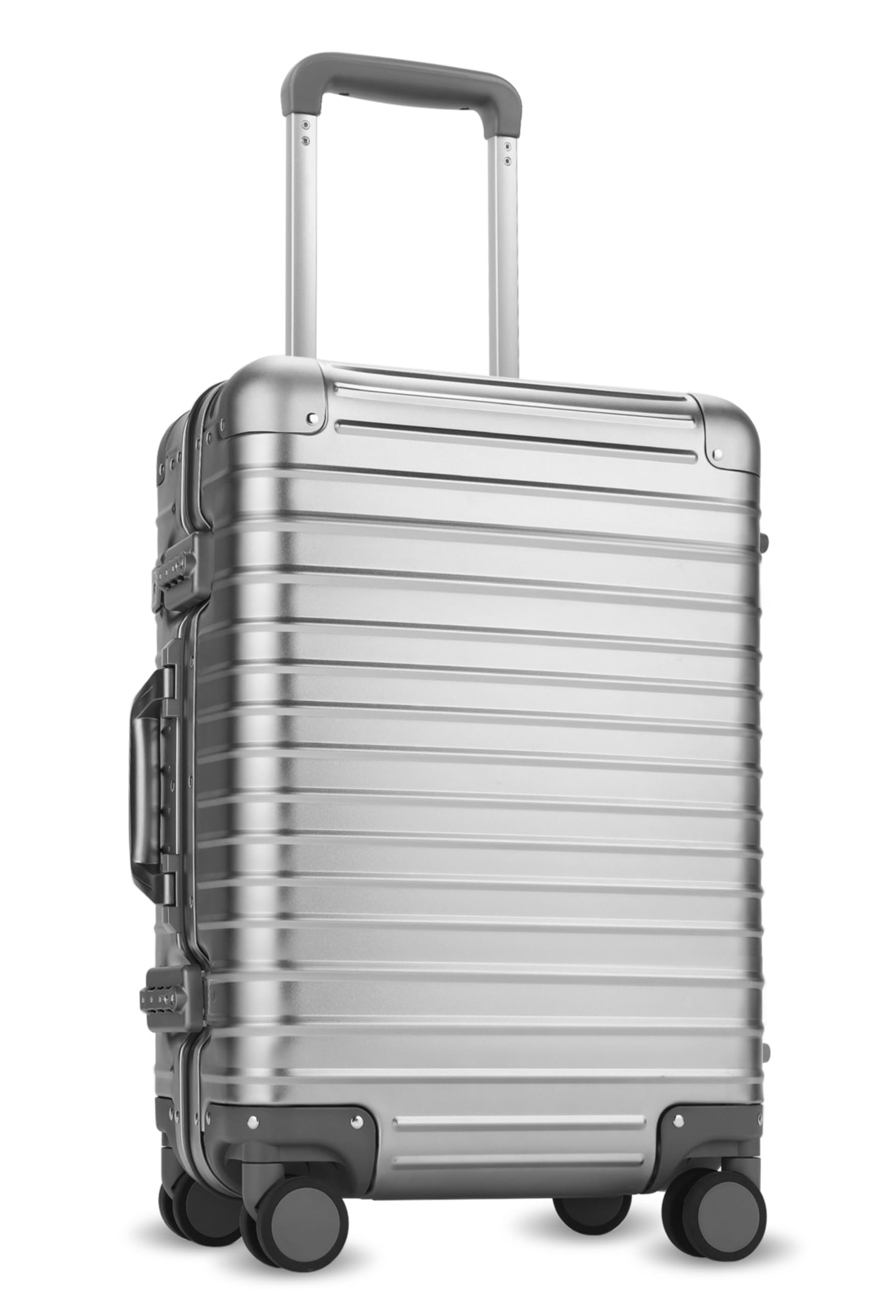 Amazon.com | LUGGEX All Aluminum Carry On Luggage with Wheels ...