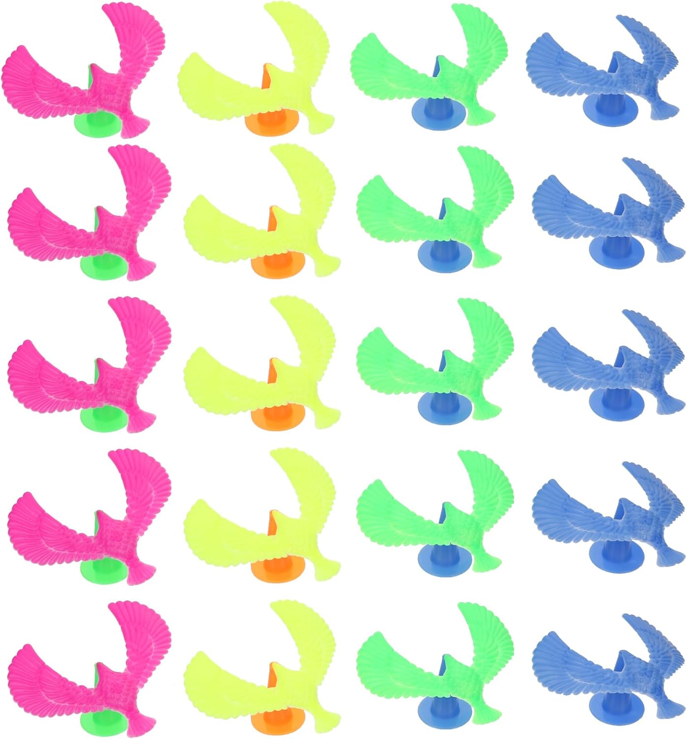 Amazon.com: Kisangel 200Pcs Balancing Birds Toy Bird Balance Finger ...