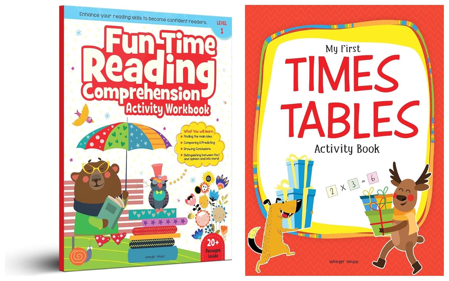 Fun Time Reading Comprehension - Activity Workbook For Children - Level ...