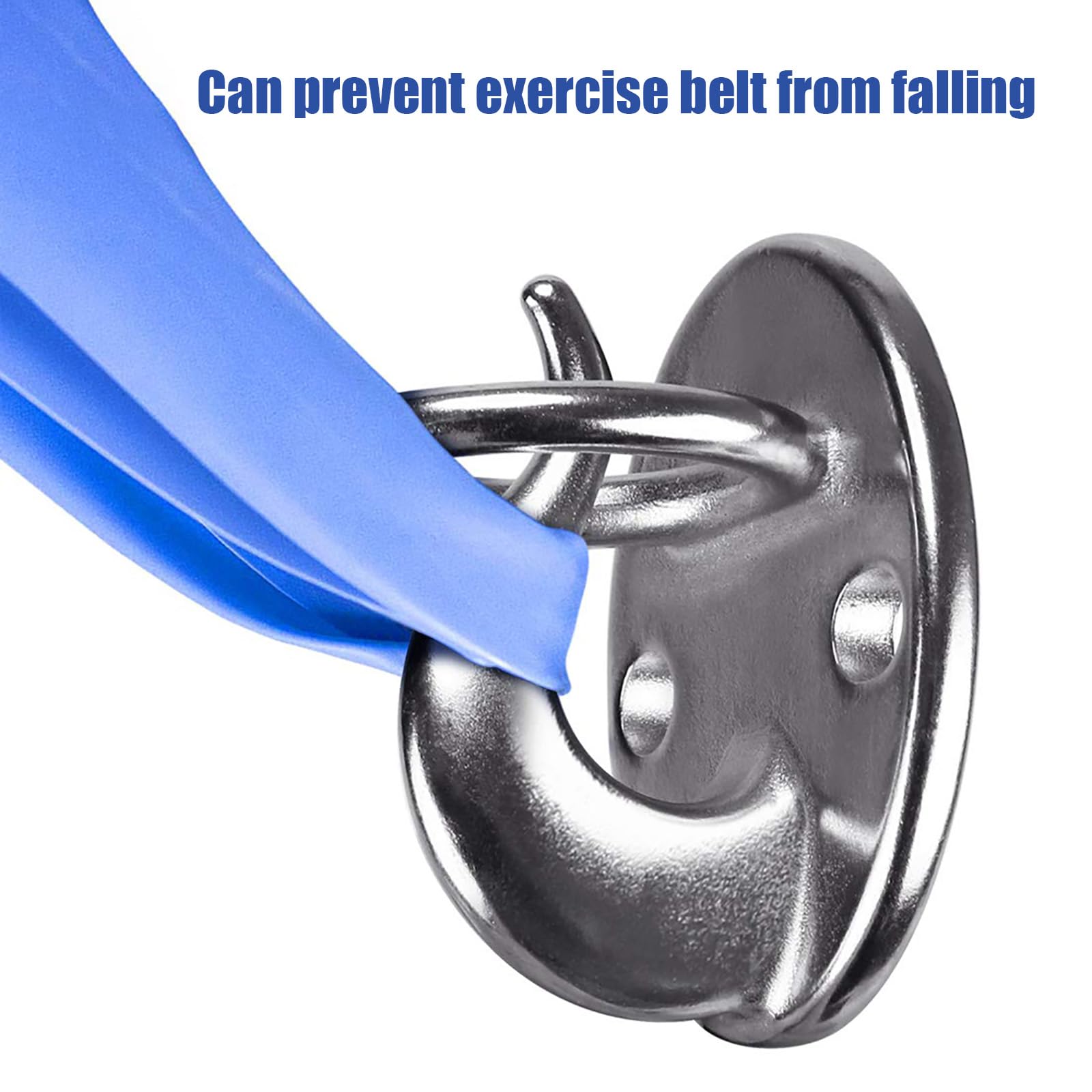 Snapklik.com : 3Pcs Resistance Band Wall Anchor Stainless Steel Workout ...