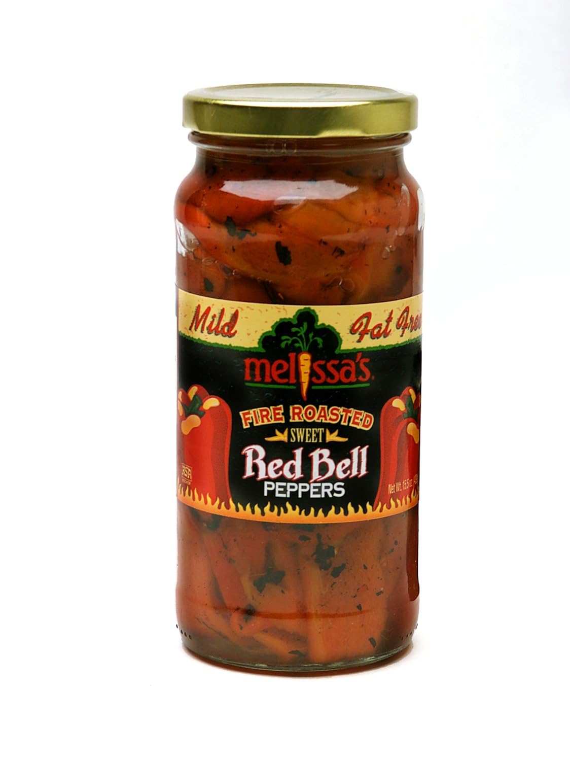 Amazon.com : Melissa's Fire Roasted Sweet Peppers, 3 Jars (15.5 fl oz ...