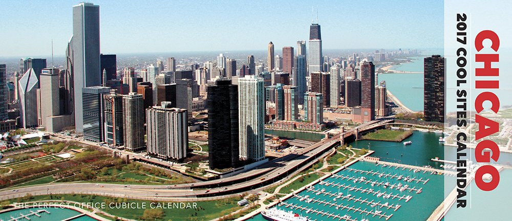 Chicago 2017 Panoramic Wall Calendar: Shearson: 9781682343074: Amazon ...
