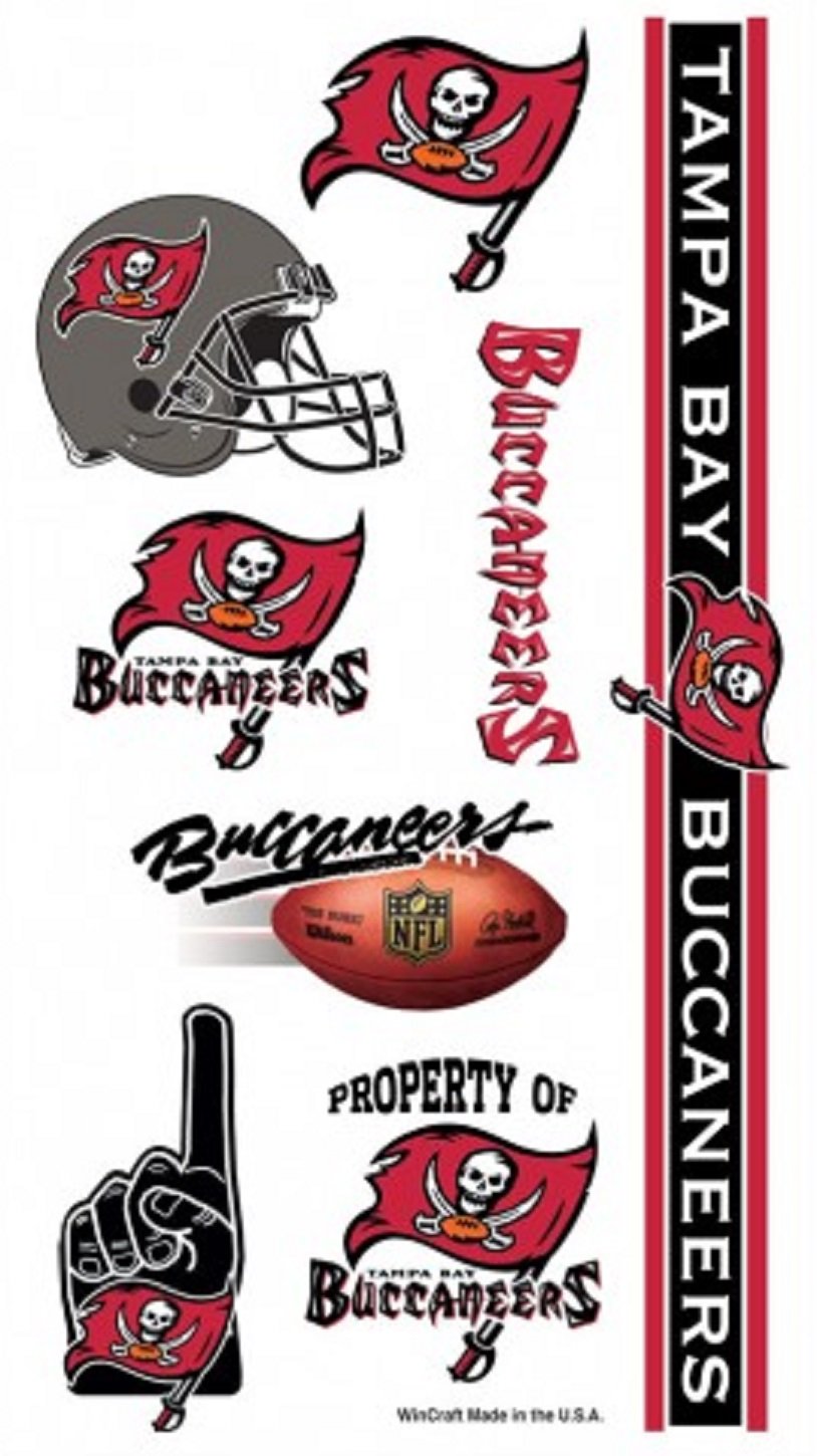 Amazon.com: Wincraft NFL Tampa Bay Buccaneers Tattoos : Everything Else