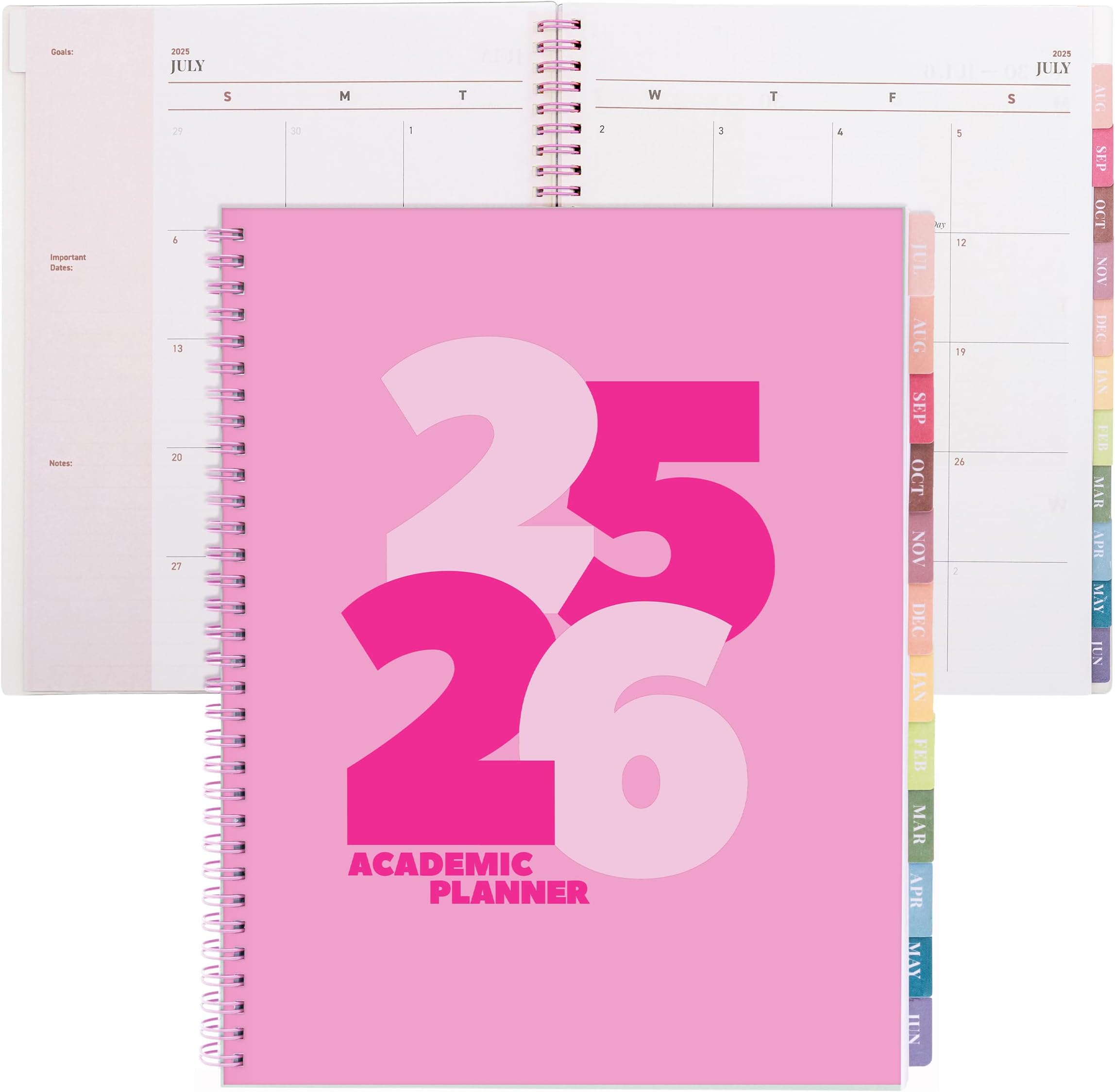 Riley's Planner 2024-2025 Academic Year, 18-Month Chunky Weekly Planner ...